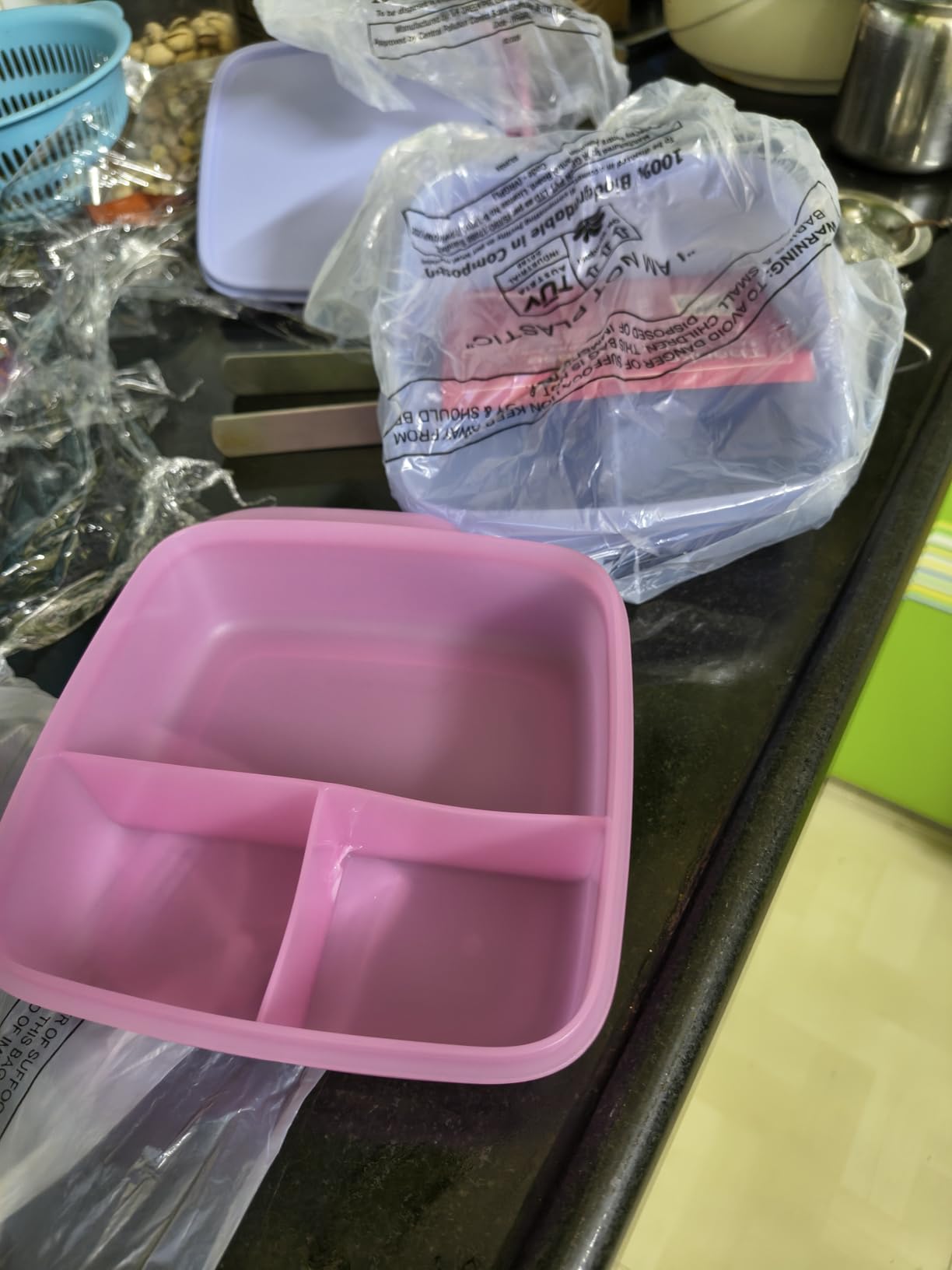 Buy Tupperware Lunch-It Portion & Go Compact 2-Lunch Box Set ...