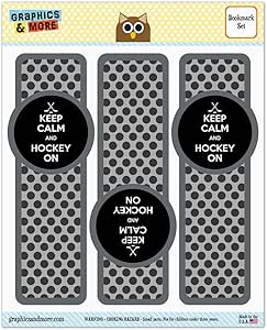 Amazon.com : Set of 3 Glossy Laminated Bookmarks - Keep Calm and H-O ...