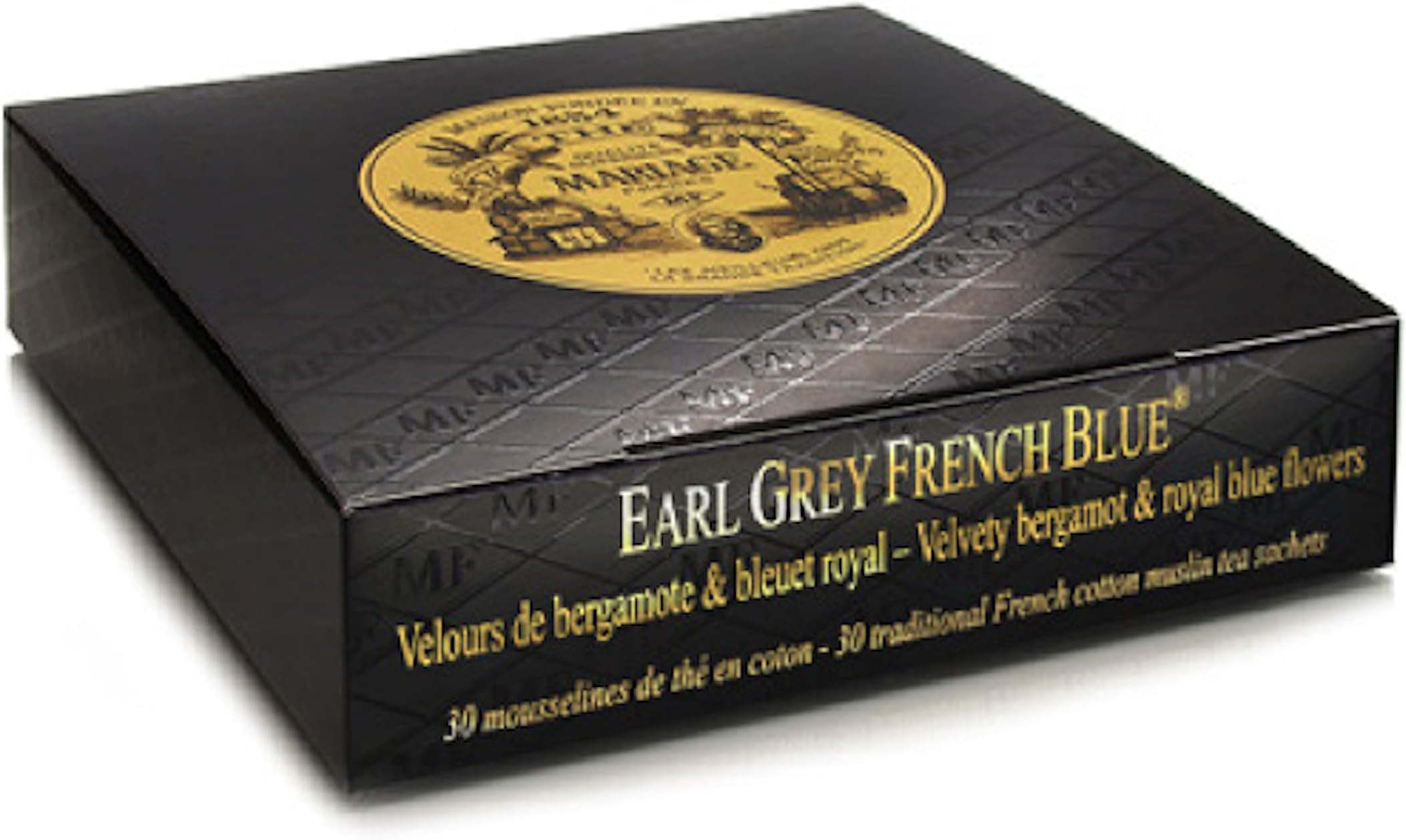 Amazon.com : Mariage Freres. Earl Grey French Blue Tea, 30 Tea Bags 75g ...
