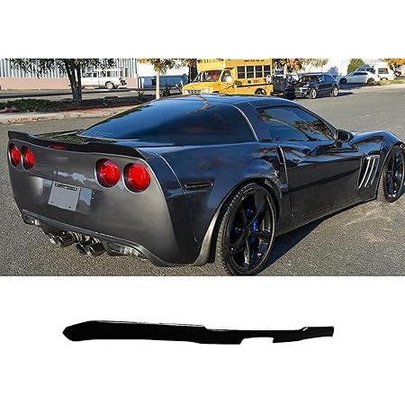 Amazon.com: CHIESMA C6 Corvette Rear Spoiler Fit for 2005-2013 ...