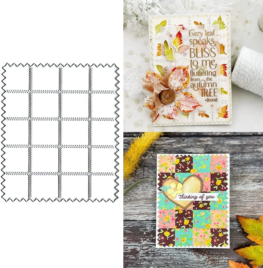 Patchwork Panel Frame Metal Die Cuts Cutting Dies, Patchwork Panel ...