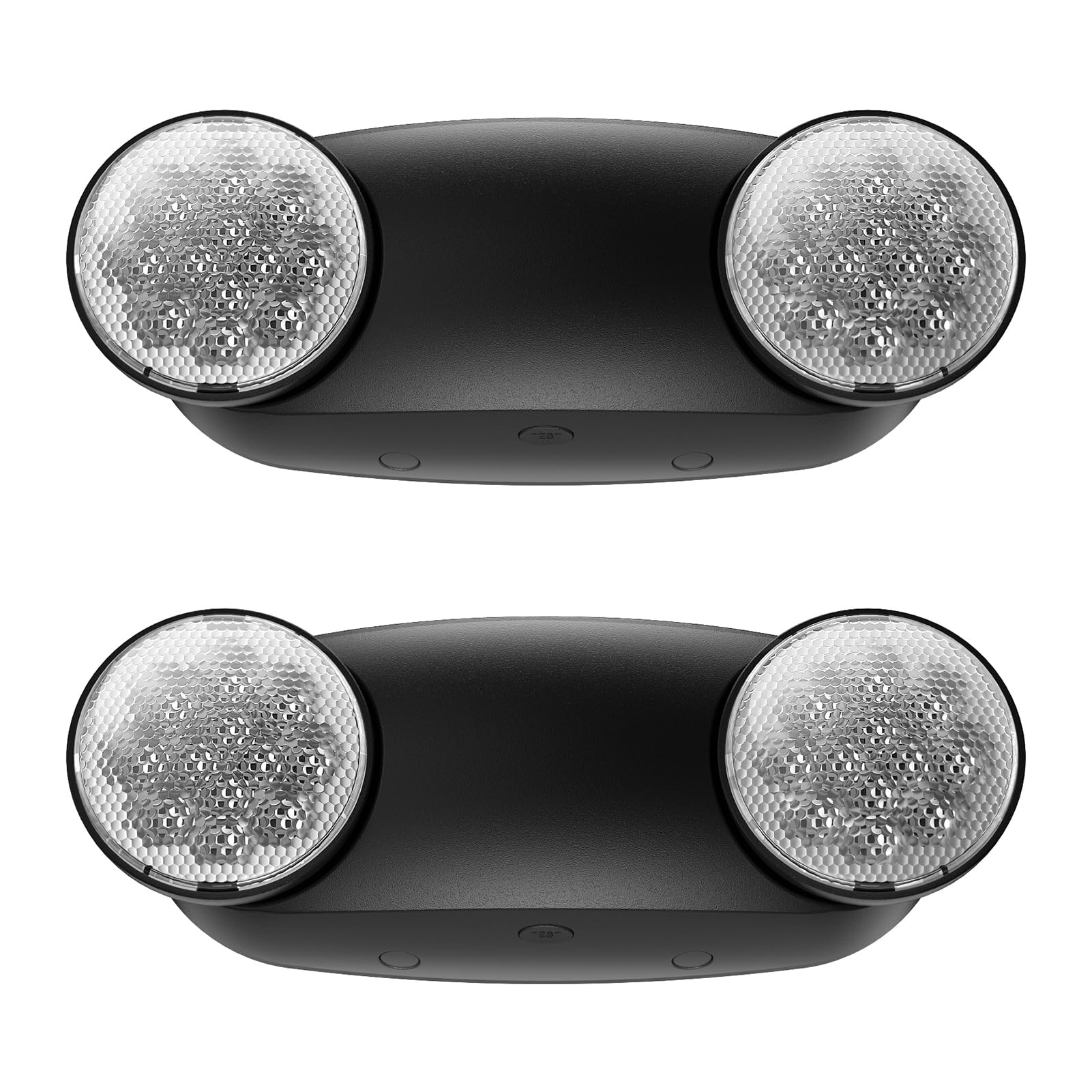 Amazon.com: EXITLUX 2 Packs Led Black Emergency Lights with Battery ...