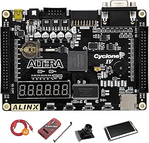 Amazon.com: ALINX AX301 ALTERA Cyclone IV EP4CE6 FPGA Development Board Entry Level Study Board ...