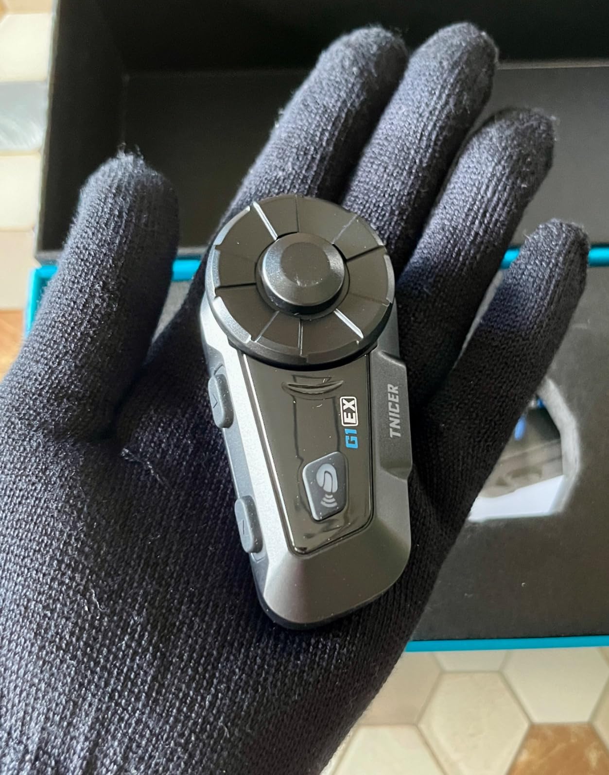 Amazon.co.jp: TNICER バイク インカム G1EX インカム Bluetooth5.2 インカムバイク用通信機器 6人同時 ...