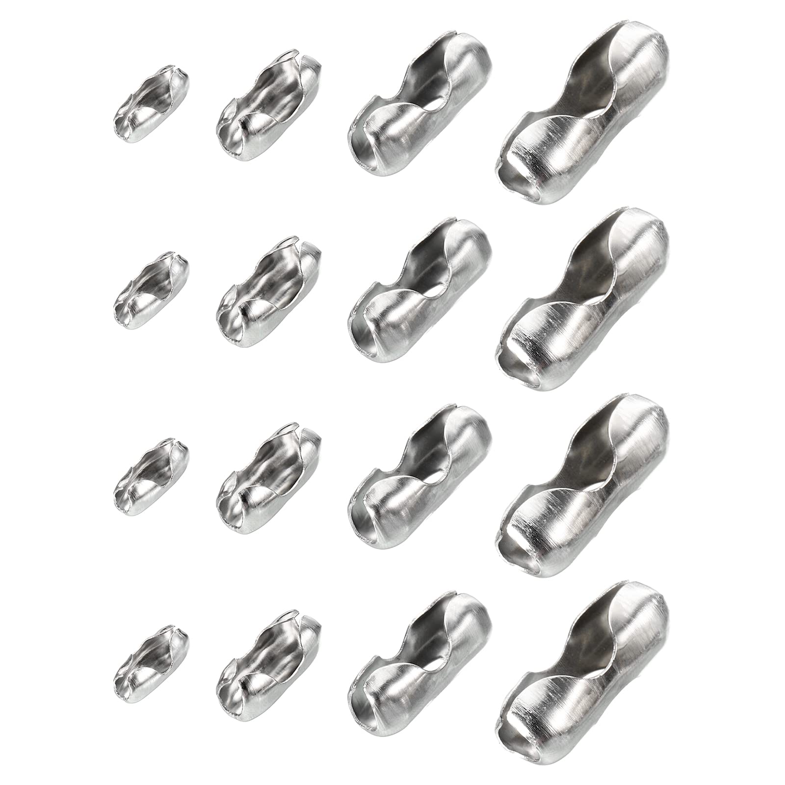 Amazon.com: MECCANIXITY Ball Chain Connector Clasps, Stainless Steel ...