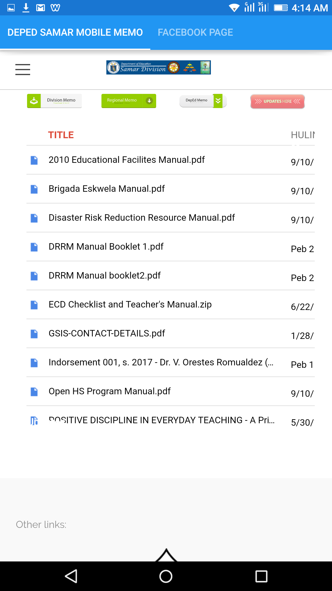 Deped Memo Mobile - App on Amazon Appstore
