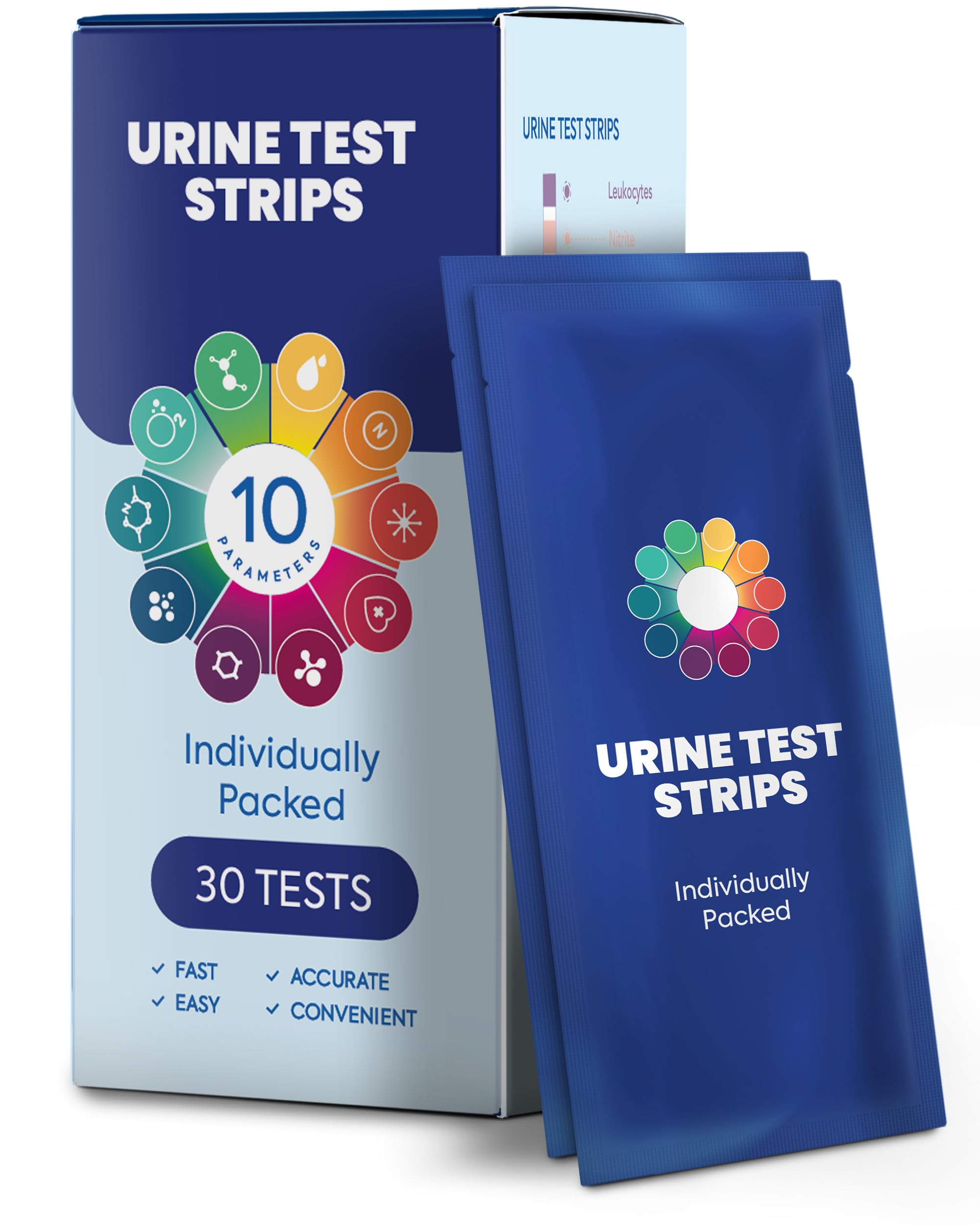 Buy URINOX 10 Urine Test Strips for UTI, Ketone and More (30 Pack ...