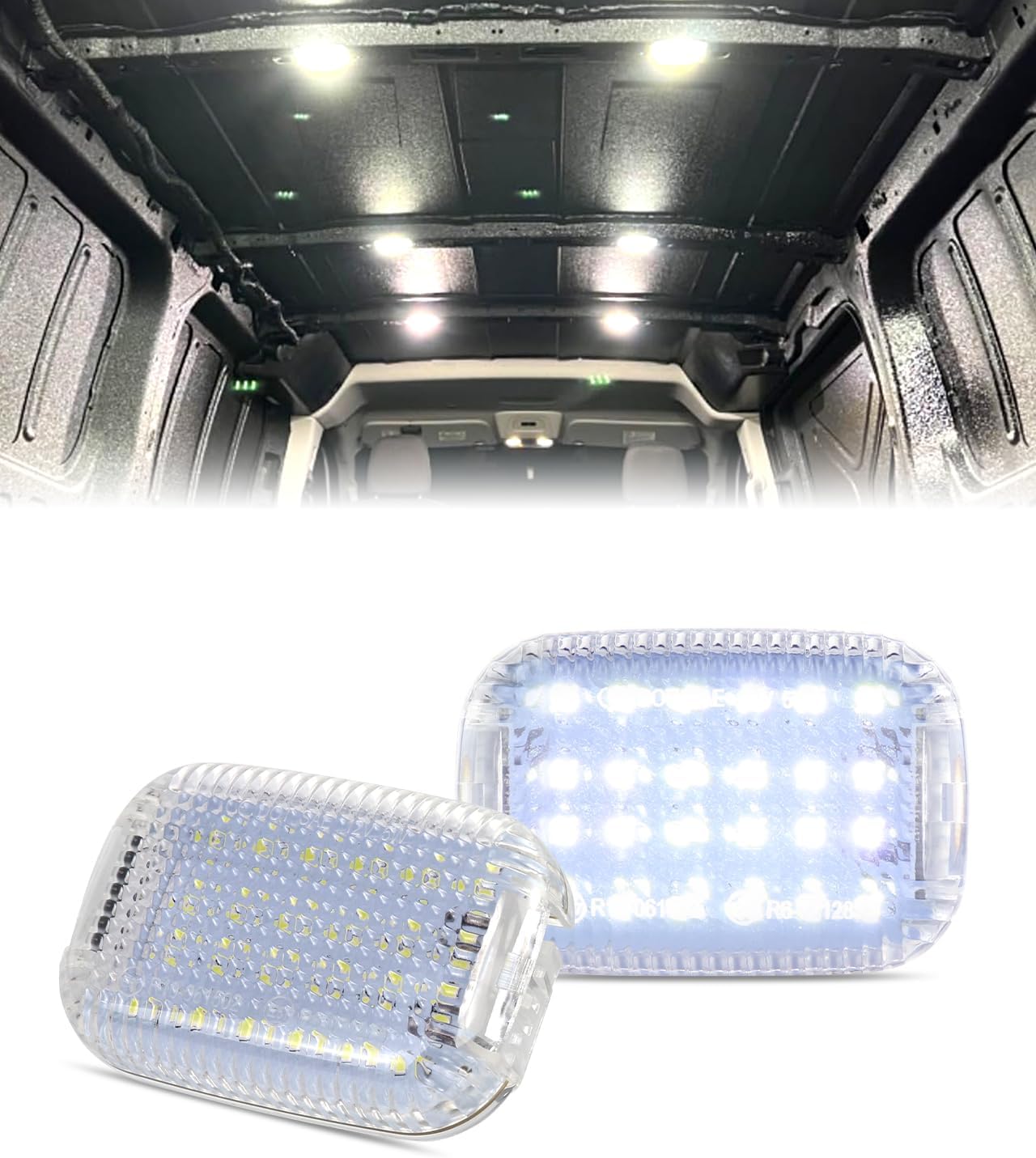 Amazon.com: LED Interior Cabin Courtesy Cargo Load Space Area Dome ...
