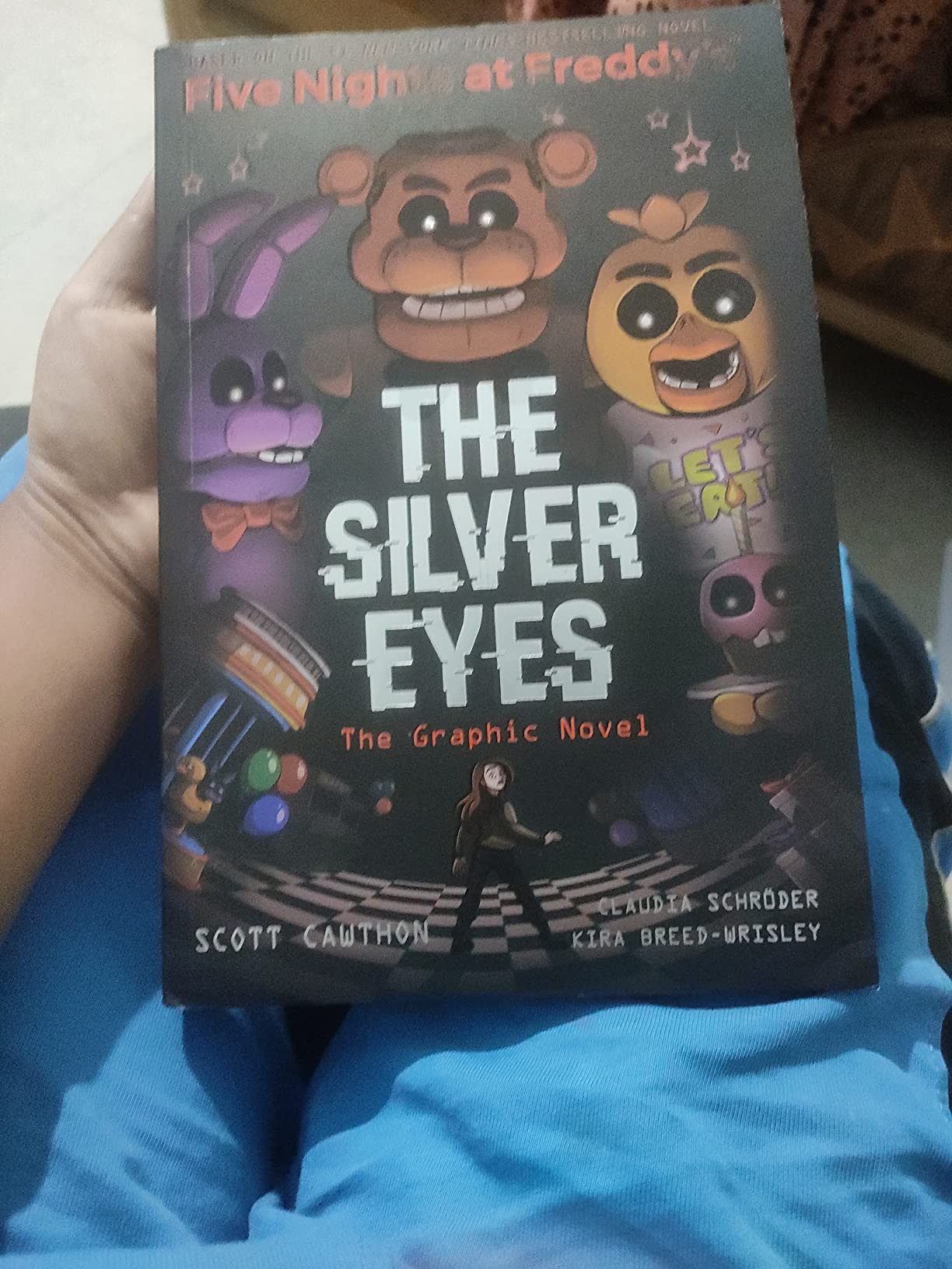 Buy FIVE NIGHTS AT FREDDY'S GRAPHIC NOVEL #1: The Silver Eyes Book ...