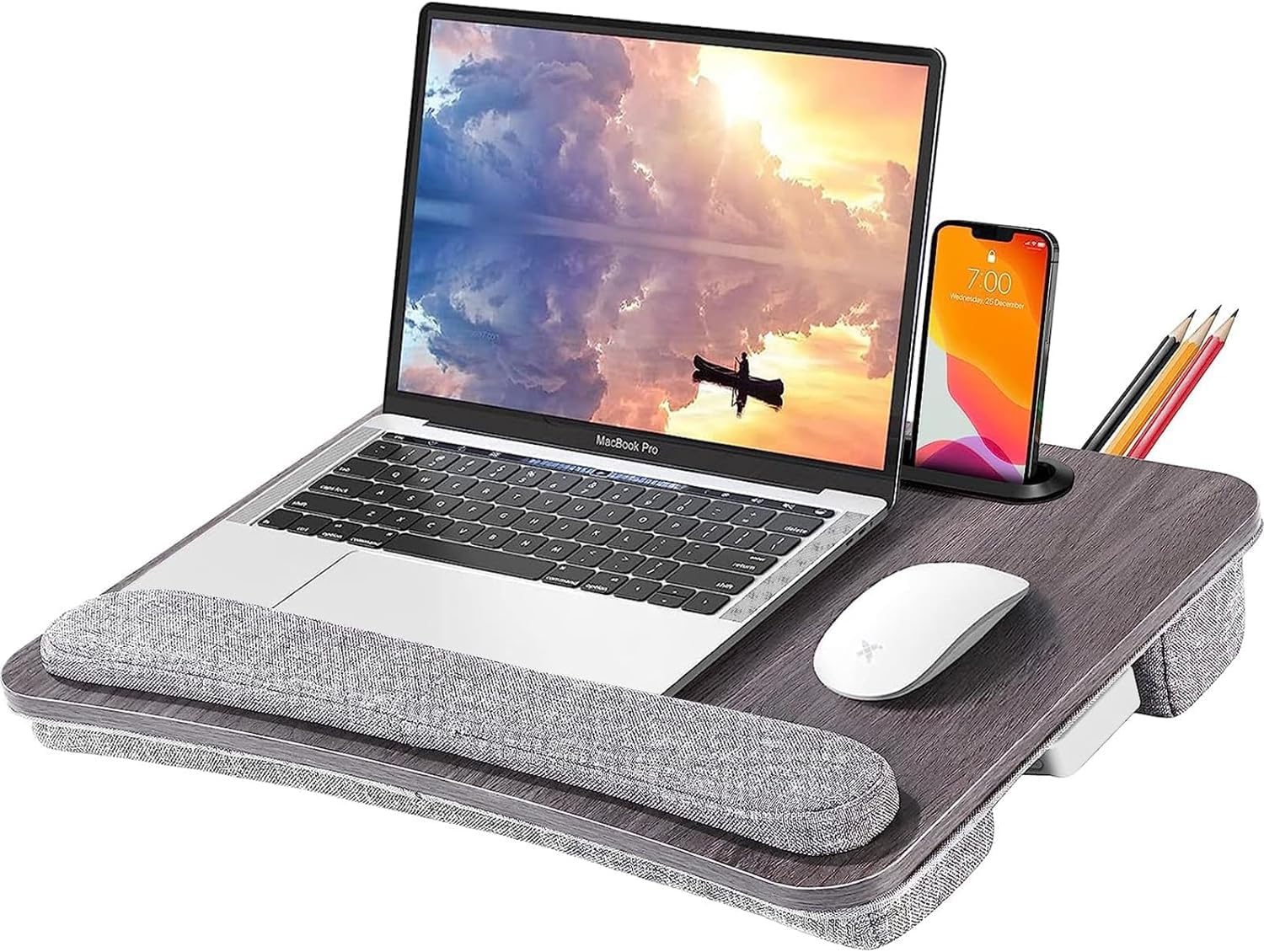 Amazon.com: Lap Desk Laptop Bed Table: Fits up to 15.6 inch Laptop ...