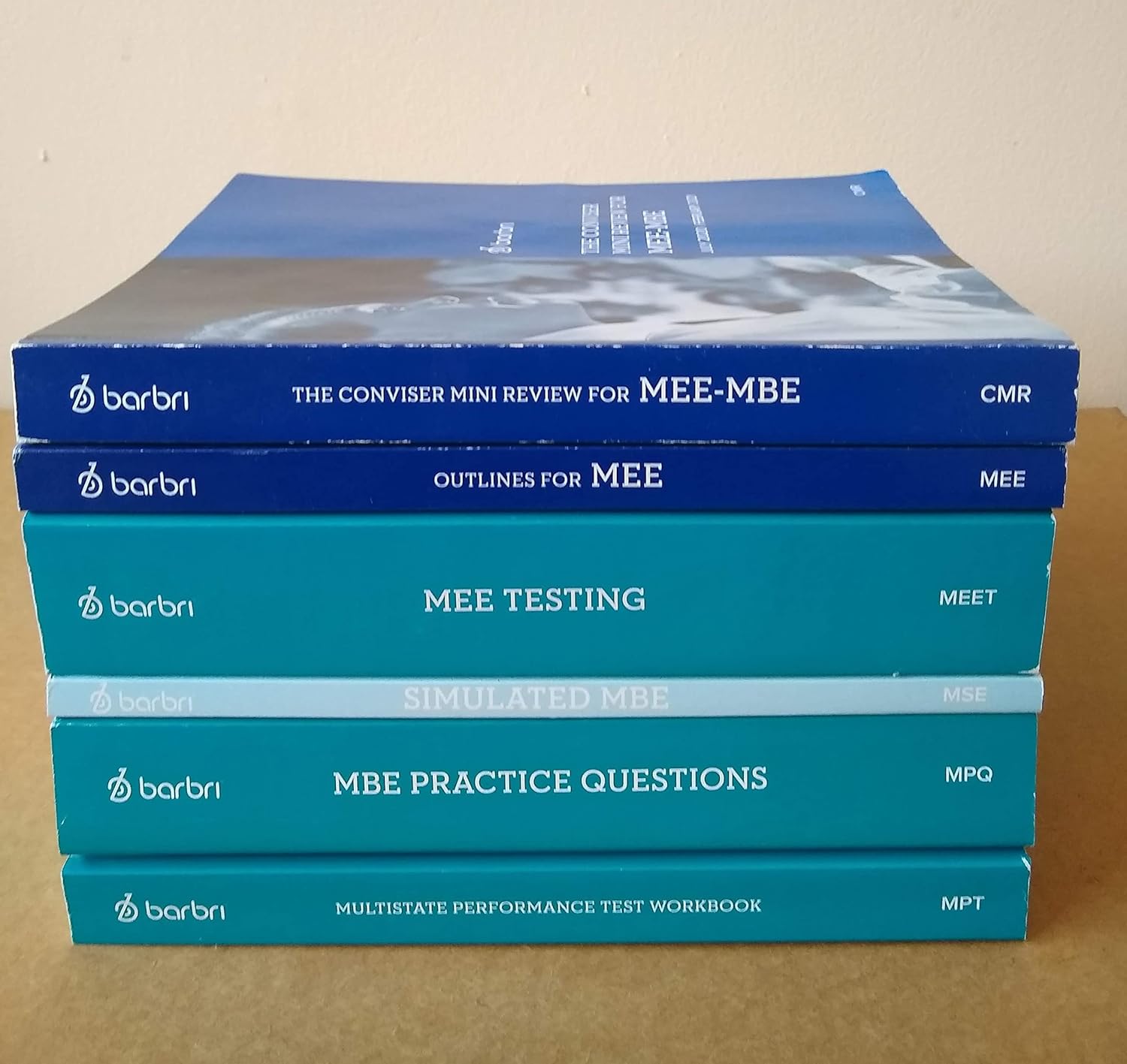 2021 Barbri Bar Exam UBE 6 books SET - Conviser MEET MPQ Outines ...
