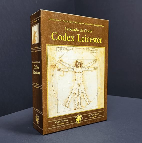 Amazon.com: DiceTree Games Leonardo da Vinci's Codex Leicester Board ...