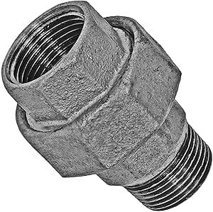 Threaded Fitting Made of Malleable Cast Iron Galvanised - Screw ...