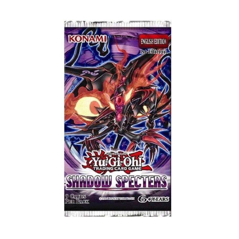 Amazon.com: YuGiOh Shadow Specters English 1st Ed Booster Pack : Toys ...