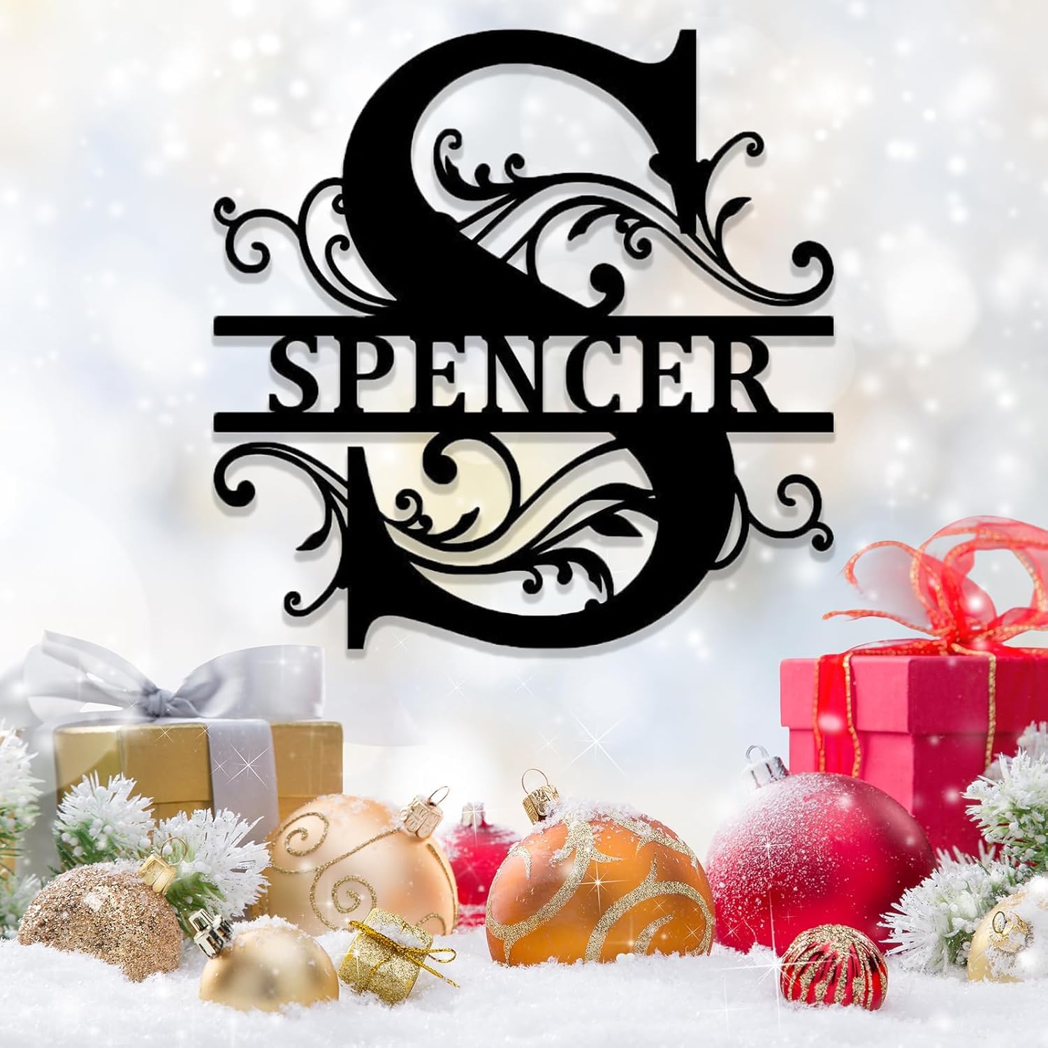 Amazon.com: Metal Wall Art - Metal Name Sign - Custom Metal Sign ...