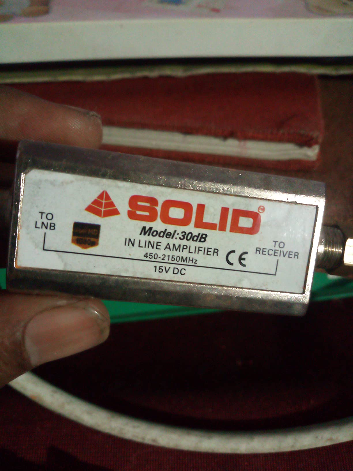 SOLID 30dB Coaxial Line Amplifier : Amazon.in: Electronics