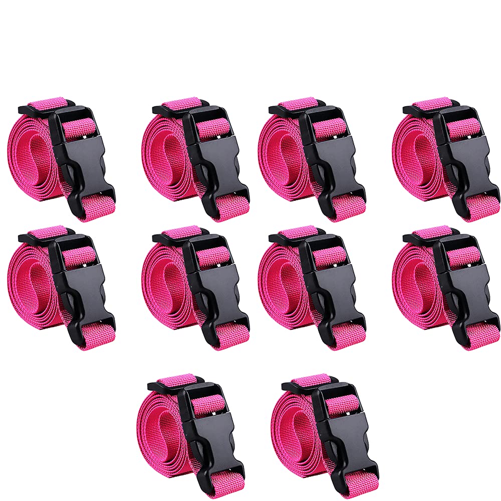 MAGARROW 78" x 1" Strap Buckle Packing Straps Adjustable 1-Inch Belt ...