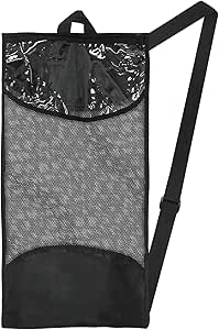 Luwint Mesh Snorkel Gear Bag - Small Zipper up Net Backpack for ...