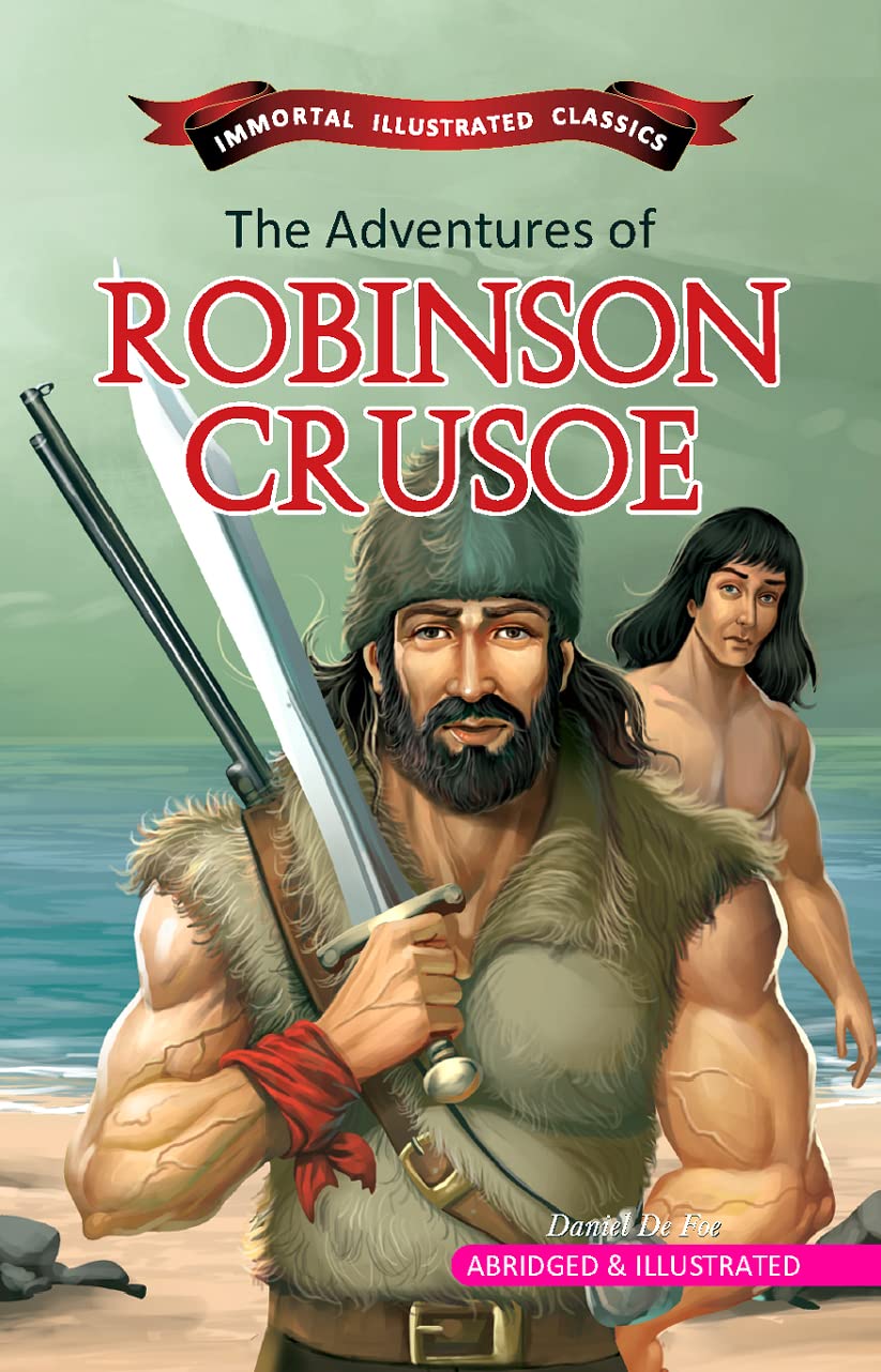 The Adventures of Robinson Crusoe eBook : LS Editorial Team: Amazon.in ...