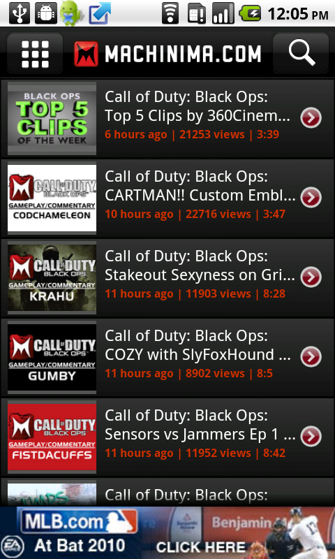 Machinima.com:Amazon.com:Appstore for Android