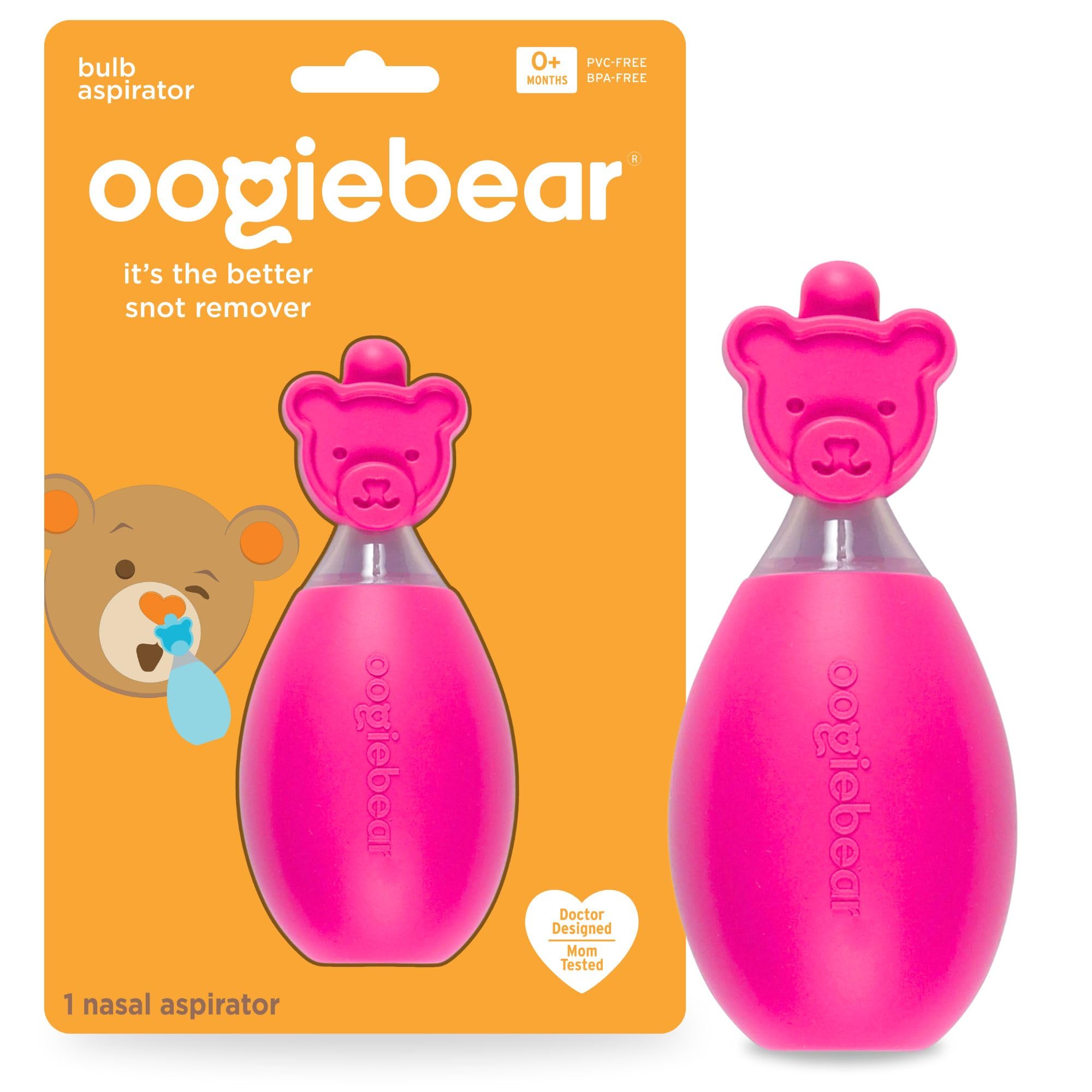 Amazon.com : oogiebear: Baby Nasal Aspirator - Safe Booger & Earwax ...