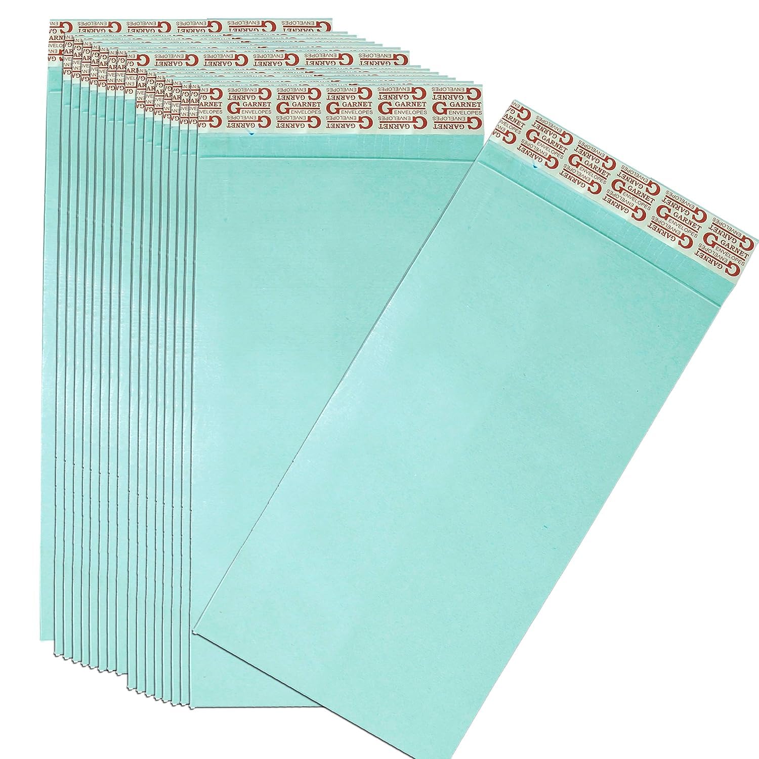 MasterStor 50 Pack Of Green Envelope Business Catalog Cloth Line ...