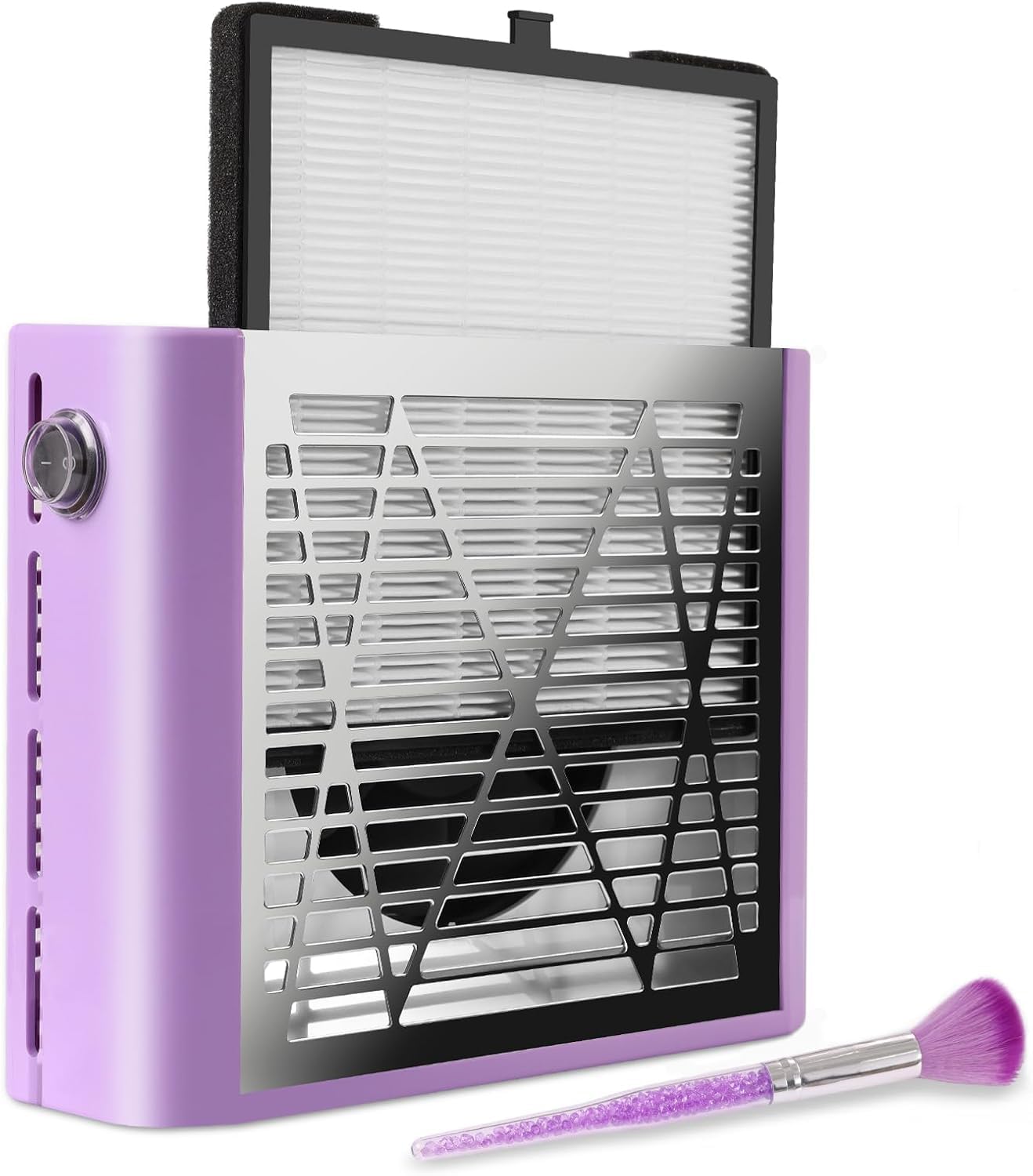 Amazon.com: Depvko Nail Dust Collector Nail Tech, 60W Powerful Nail ...