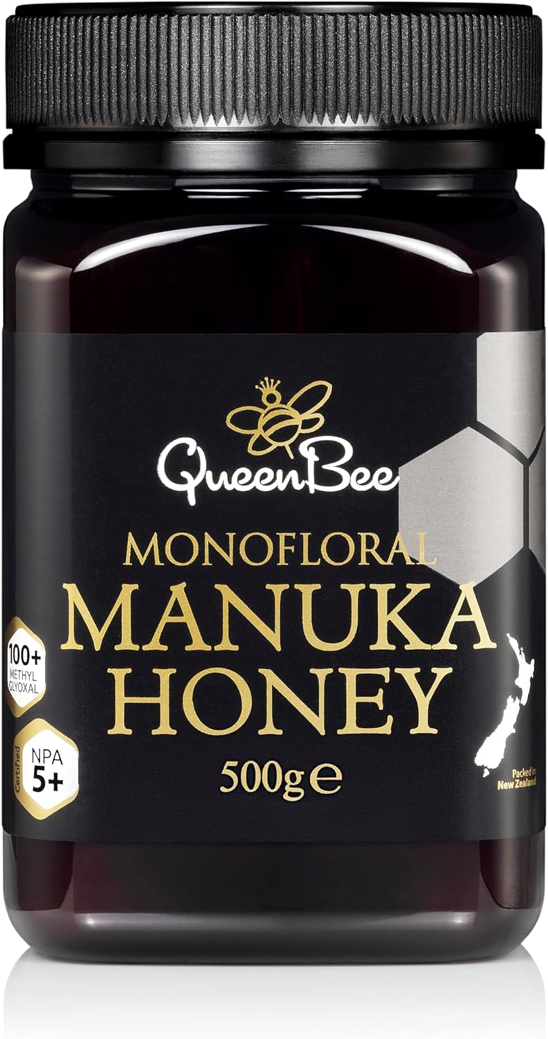 All-Natural Manuka Honey – Genuine Monofloral Manuka Honey (100+) 500g ...
