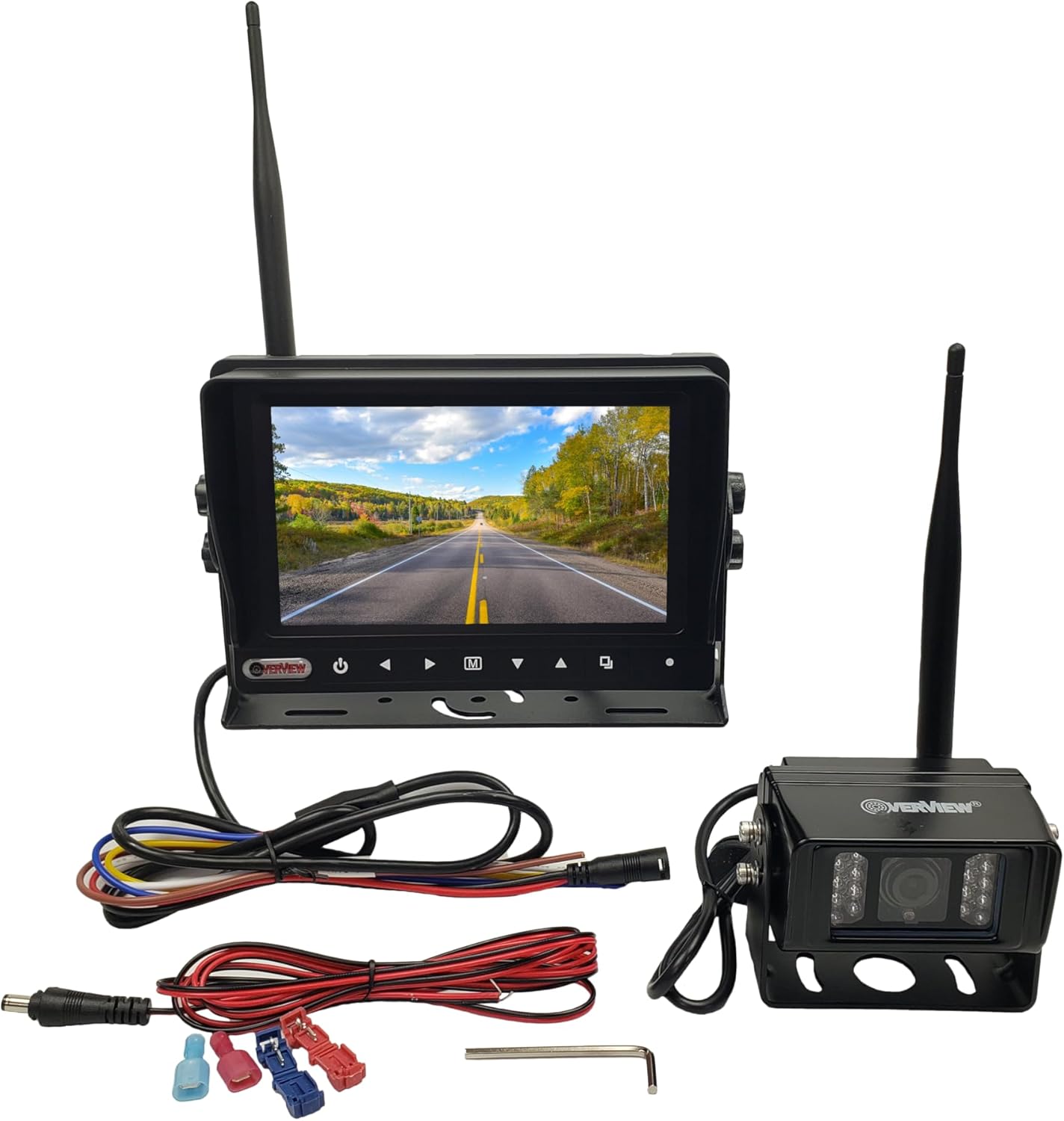 Amazon.com: Overview® 1080P HD Digital 7″ Wireless Waterproof Monitor ...