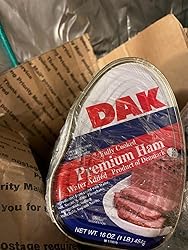 Amazon.com : Dak, Premium Ham, 16oz Can (Pack of 10) : Grocery ...