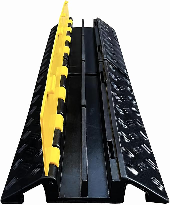 Amazon.com: Foldable 2 Channel Rubber Cable Protector, 22000Lbs Load ...