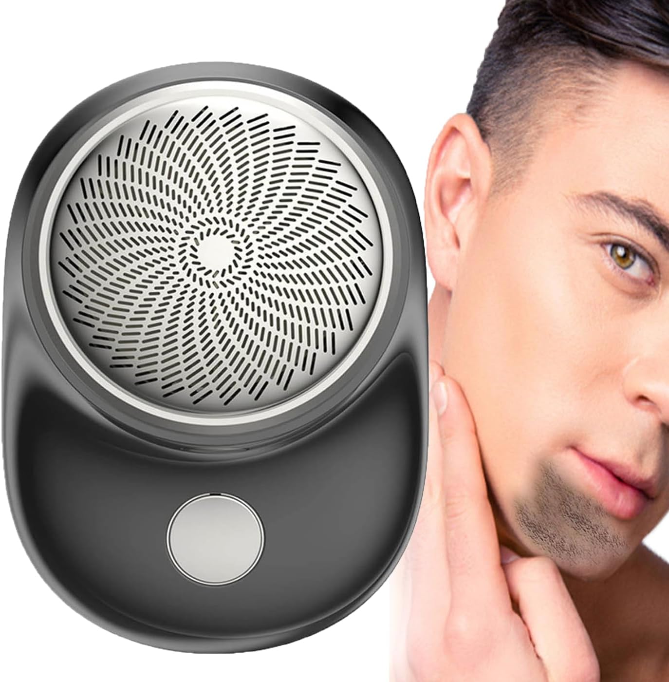 Solar-Grass Shaver,2023 Powerful Storm Shaver for Men,Portable Mini ...