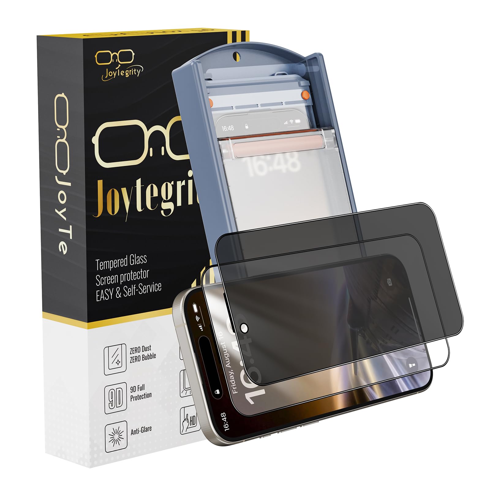 Amazon.com: Tempered Glass Screen Protector with dust-proof helper ...