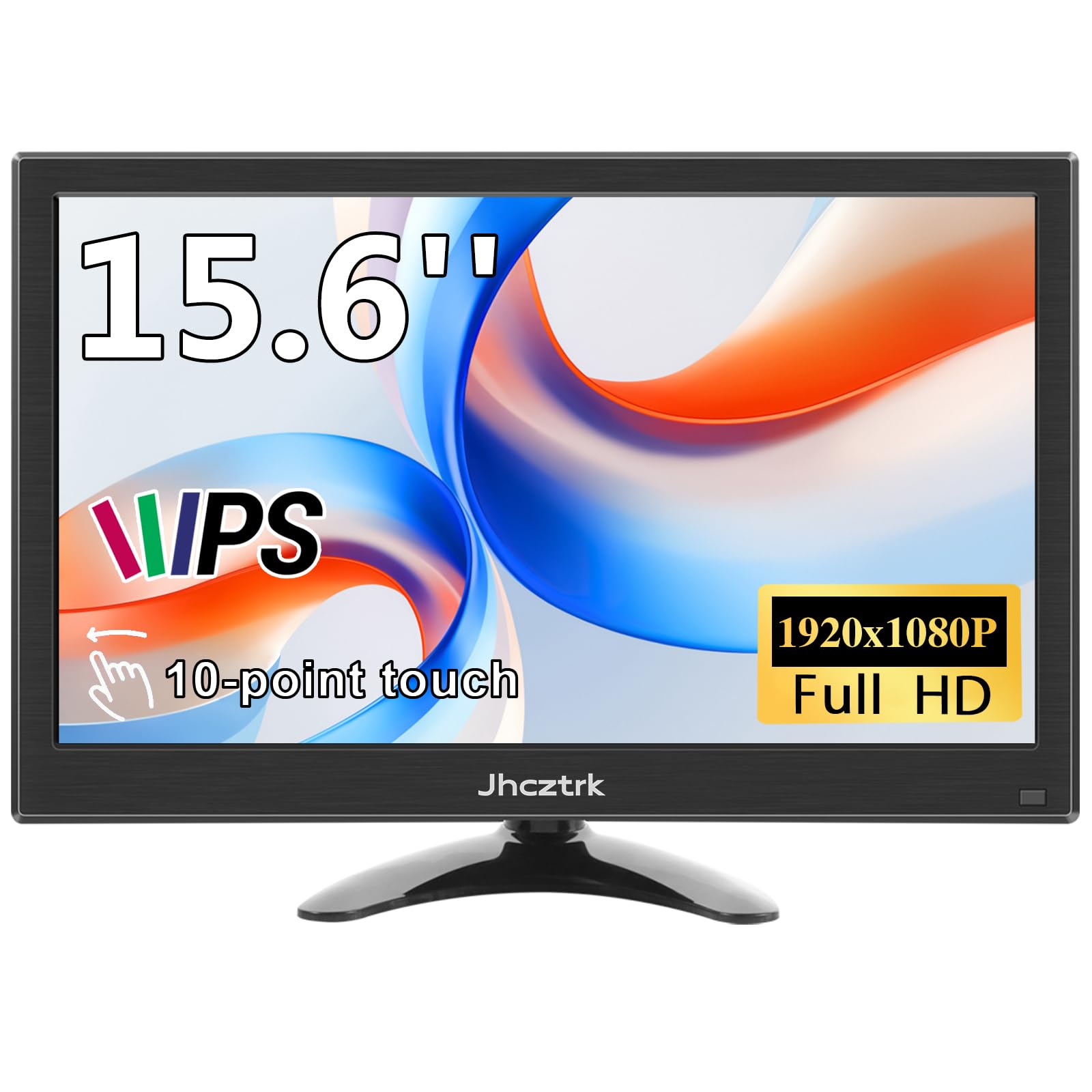 Amazon.com: Touchscreen Portable Monitor, 15.6 Inch Small PC Monitor ...
