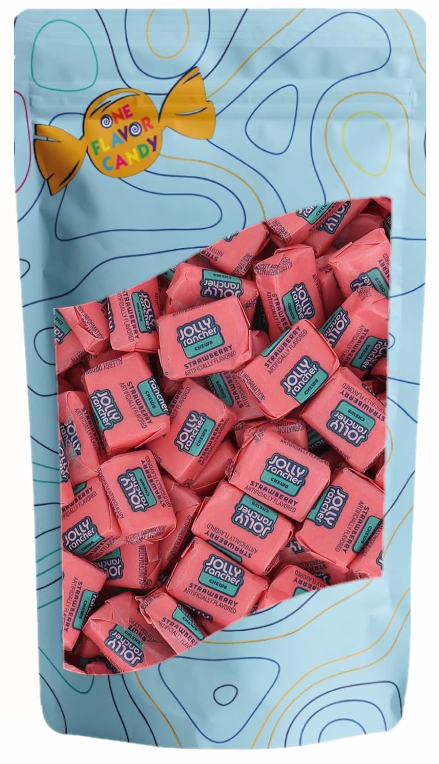 Amazon.com : One Flavor Candy Jollies Rancher Fruit Chews Candy Candies ...