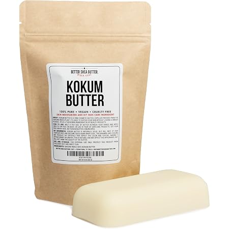 Amazon.com : Kokum Butter - Light, Firm Butter, Use to Make Soap ...