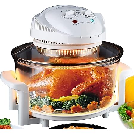 Amazon.com: Nutrichef PKAIRFR48.5 Air Fryer, Infrared Convection ...