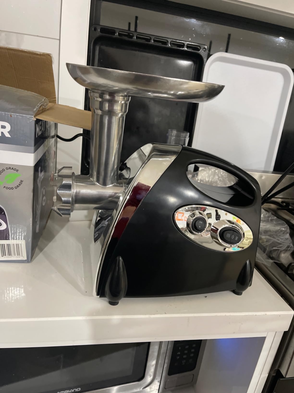 [The Yellow Mango] Electric Meat Grinder Steel Mincer Sausage Filler ...