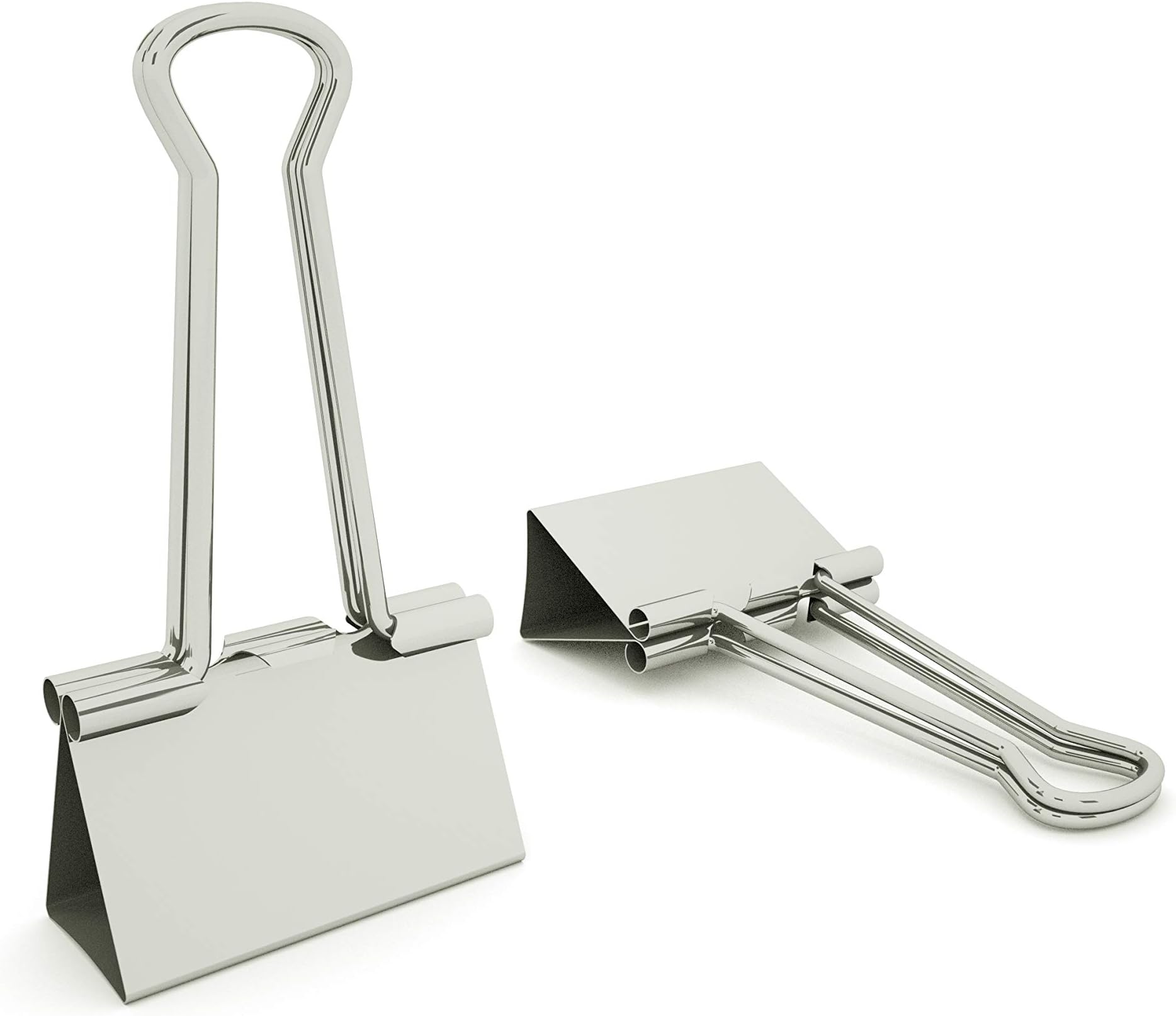 Amazon.com : Nctinystore Binder Clips Small Metal Clamp - 3/4 in (0.75 ...