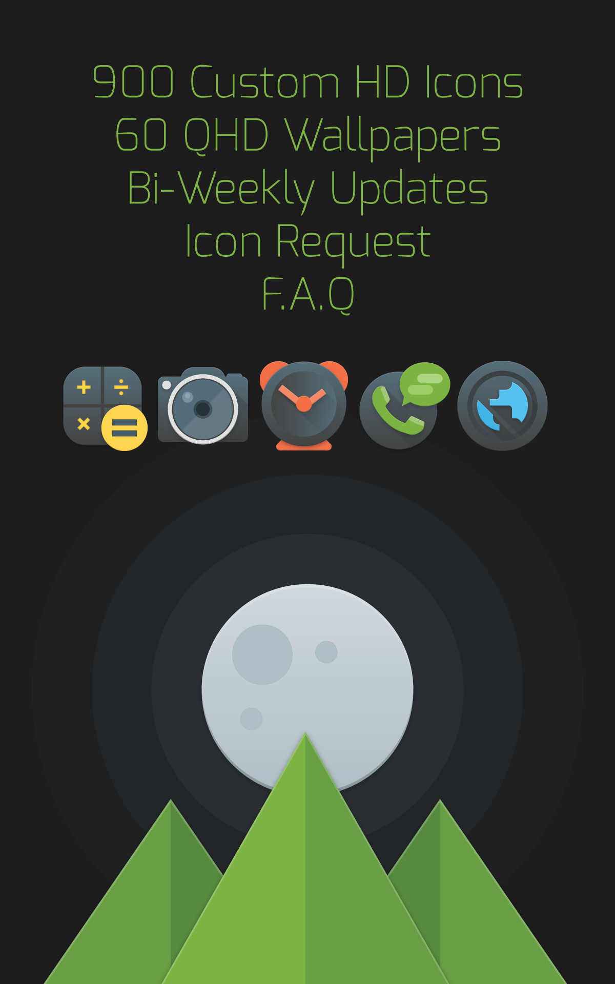 Moonrise Icon Pack - App on Amazon Appstore