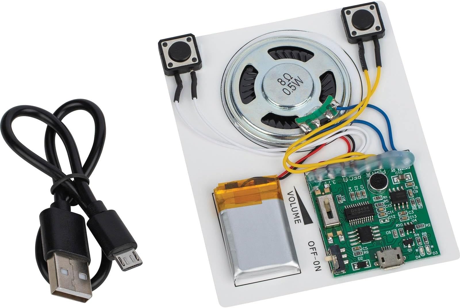 Amazon.com: Voice/MP3 Record and Playback Board Kit for STEM and DIY ...