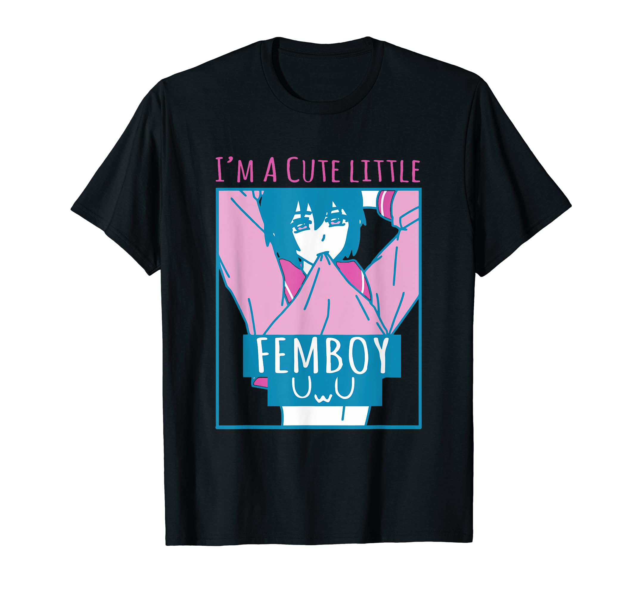 Cute Little Femboy Aesthetic Sissy Cute Femboy Anime T Shirt ...