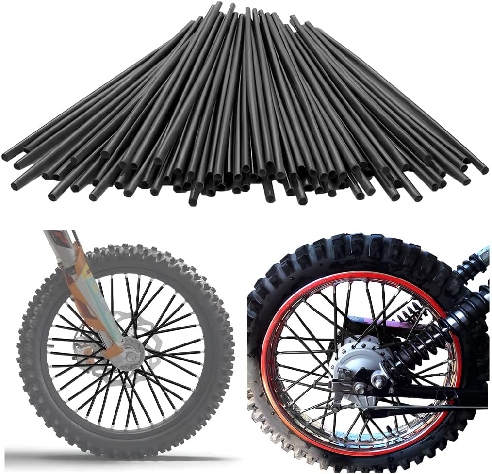 Amazon.com: Mandark 72PCS Spoke Skins Covers, Motorcycle Wheel Spoke ...