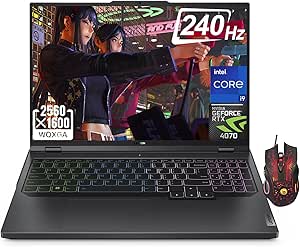 Lenovo Laptop para jogos Legion Pro 5i 2023, tela WQXGA 240Hz de 16 ...