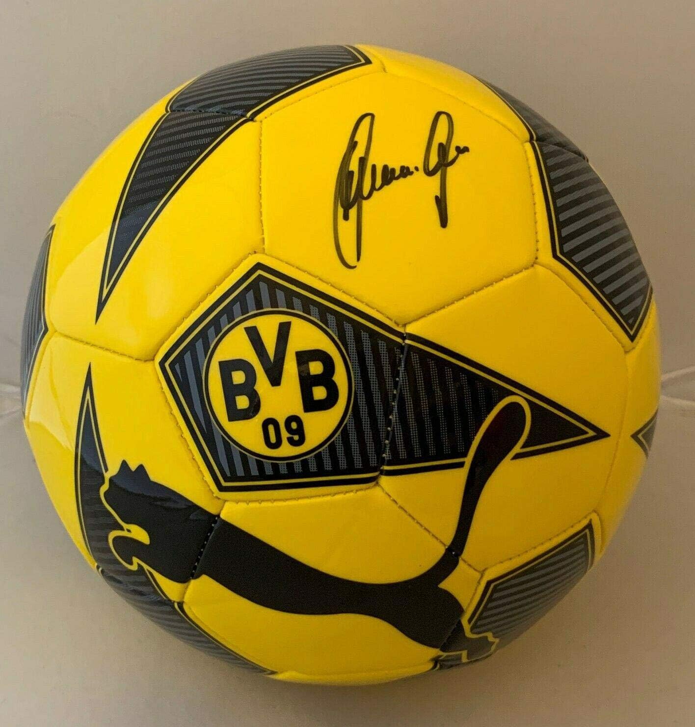 Patrick Owomoyela signed F/S Full Size Puma BVB Borussia Dortmund ...