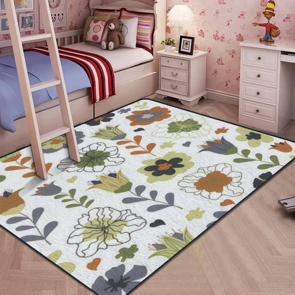 Amazon.com: Soft Kids Play Area Rugs 3D Home Seamless Creative ...