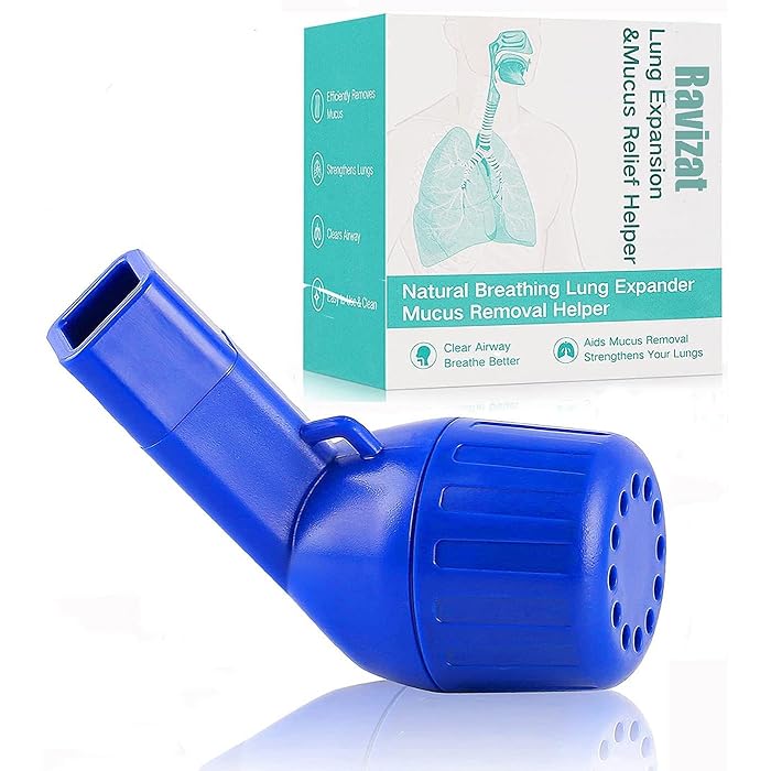 Buy Lung Expansion & Mucus Relief Device, Ravizat Hand Held Respiratory ...