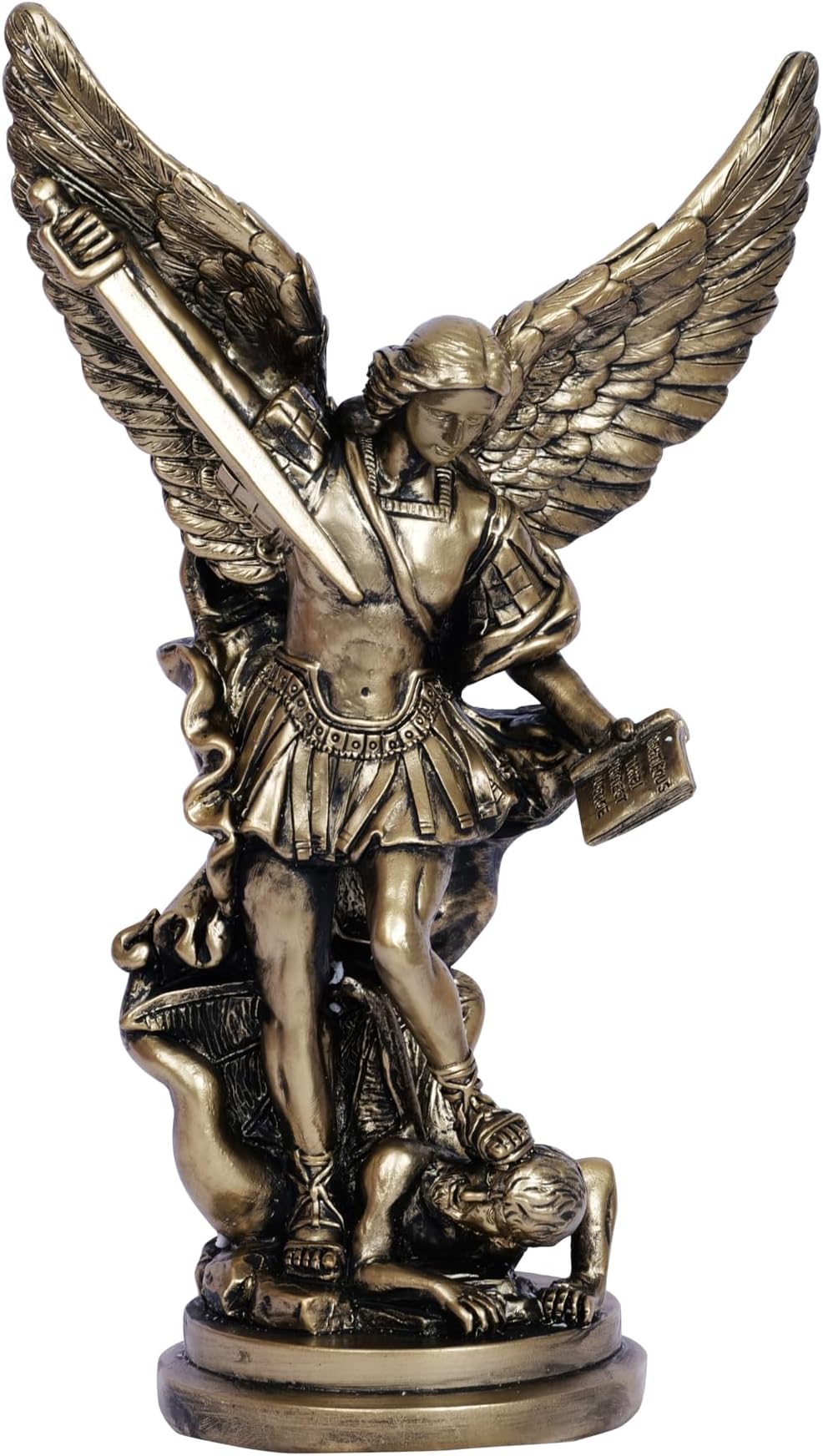 Amazon.com: US 11 Inch Six Winged Guardian Angel with Serpent Figurine ...