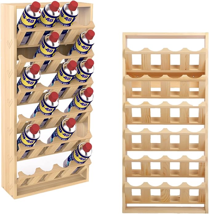 Amazon.com: Nisorpa 24 Can Spray Paint or Lube Can Holder Aerosol Can ...