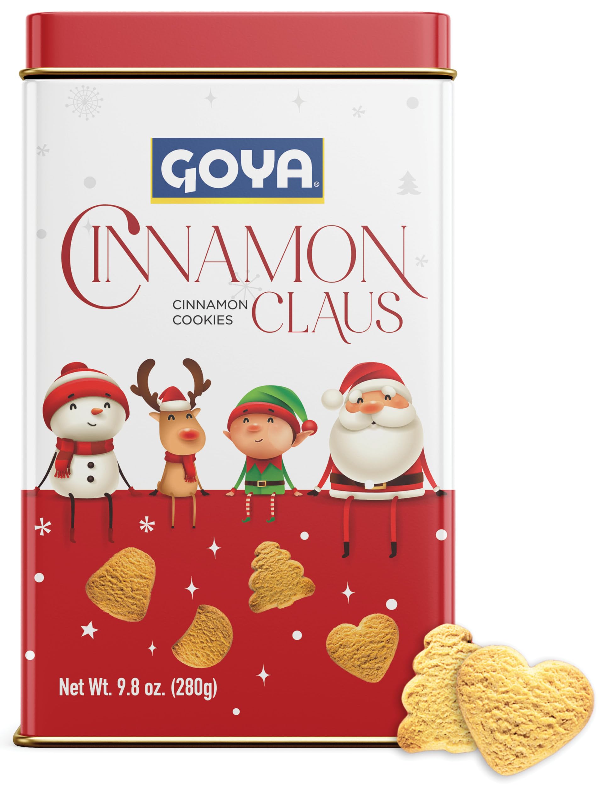 Amazon.com: Goya Christmas Cookie Gift Collection, Festive Cinnamon ...